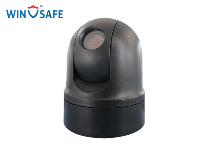 WaterProof Black Rugged PTZ Camera Analog 360 Degree Small Size For ...